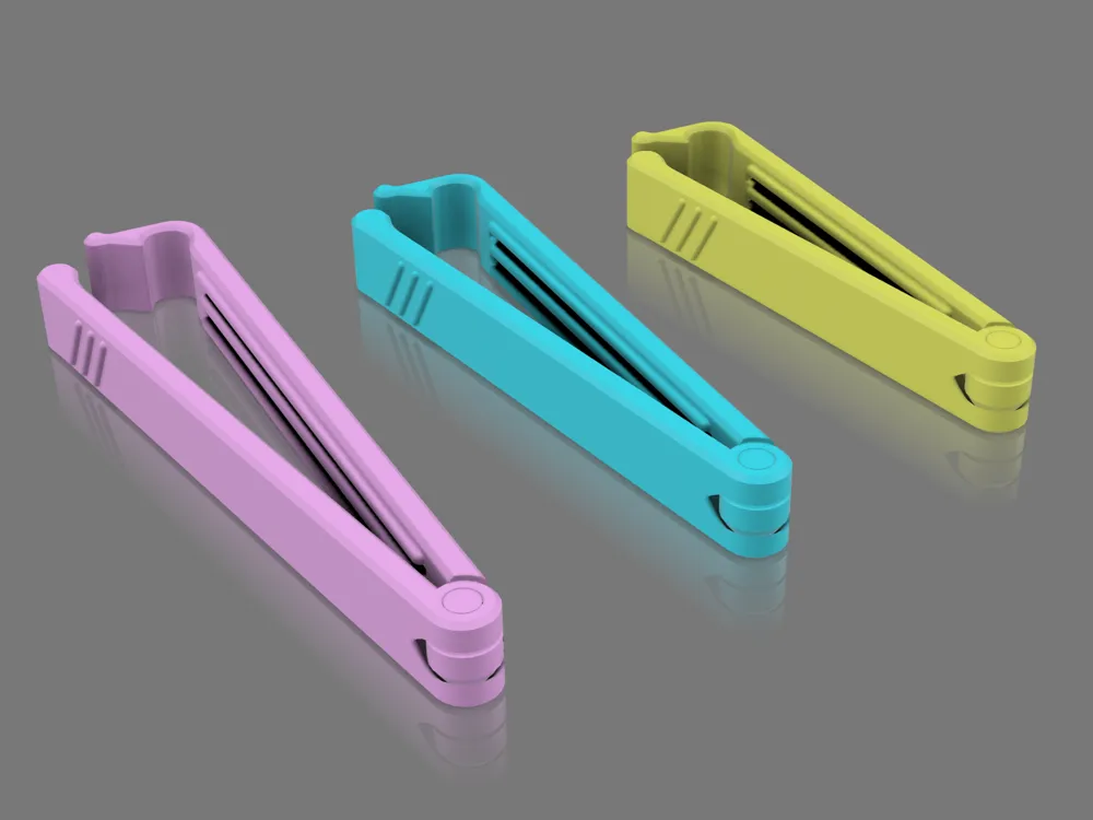 DESIGN BAG CLIP - Free 3D Print Model - MakerWorld