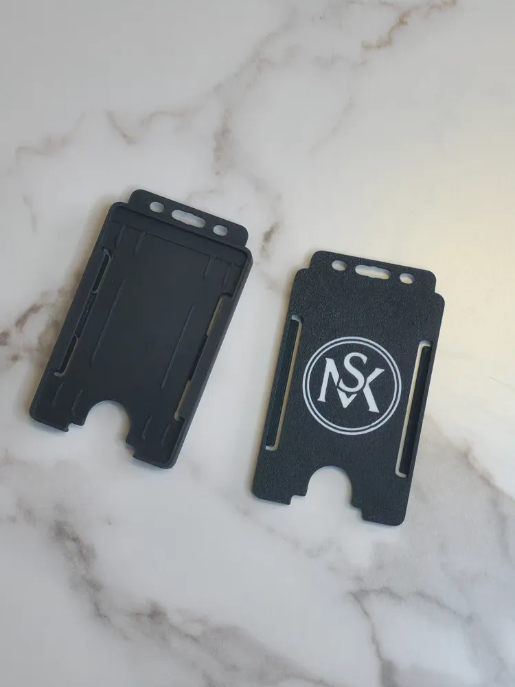 One-Sided Slim Card Holder (2 Cards) - Free 3D Print Model - MakerWorld
