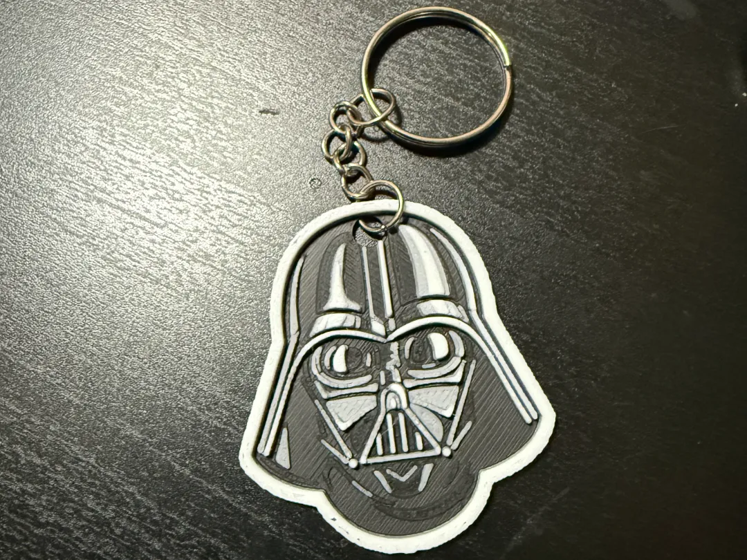Darth Vader keychain - Free 3D Print Model - MakerWorld