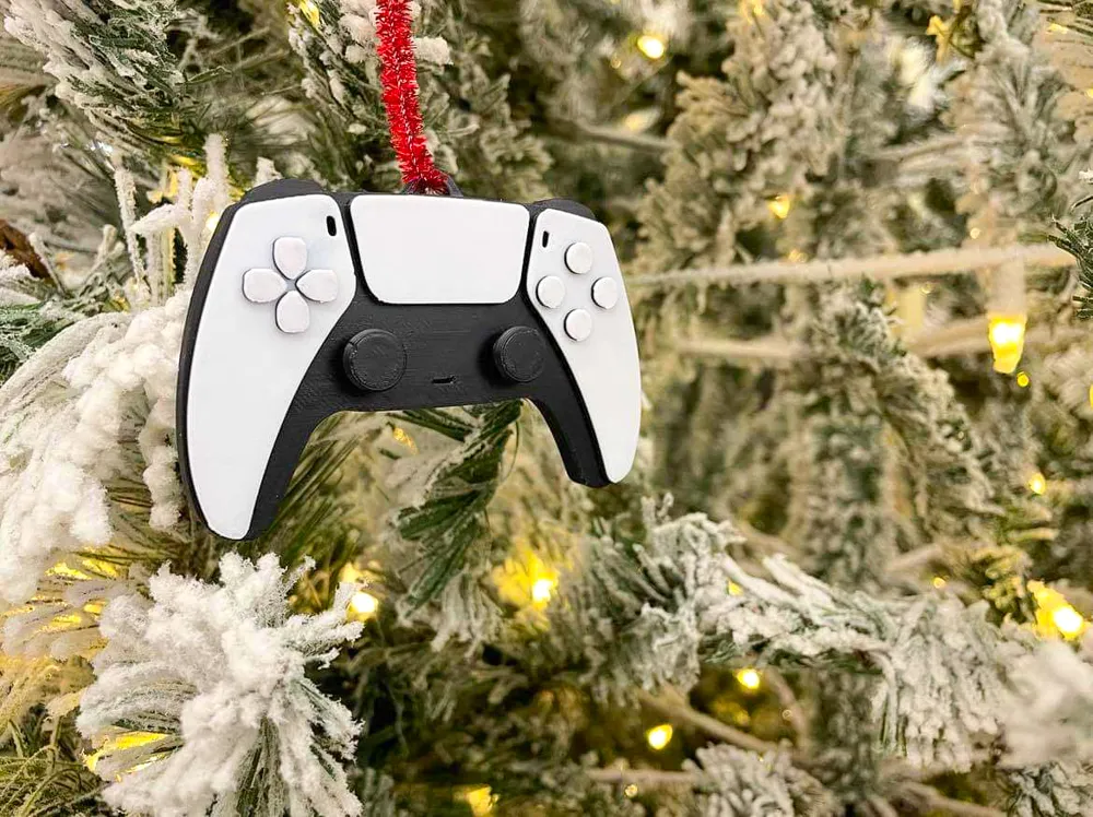 PS5 Dualsense Controller Christmas Tree Ornament by marcusj2001 ...