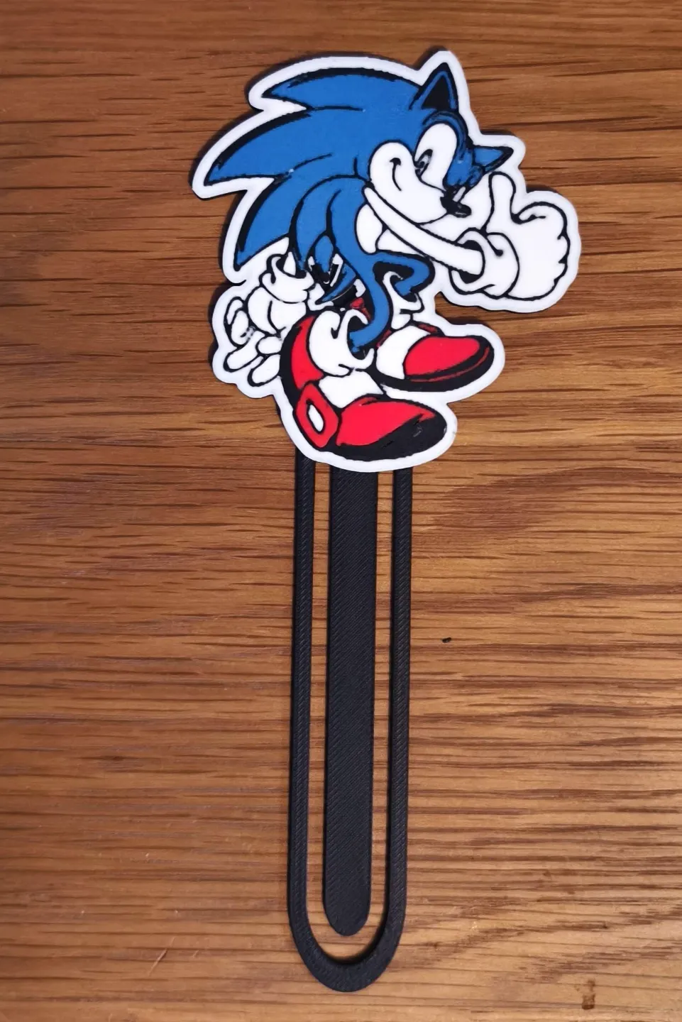 Sonic the Hedgehog Bookmarks x4 by Spennolio - MakerWorld