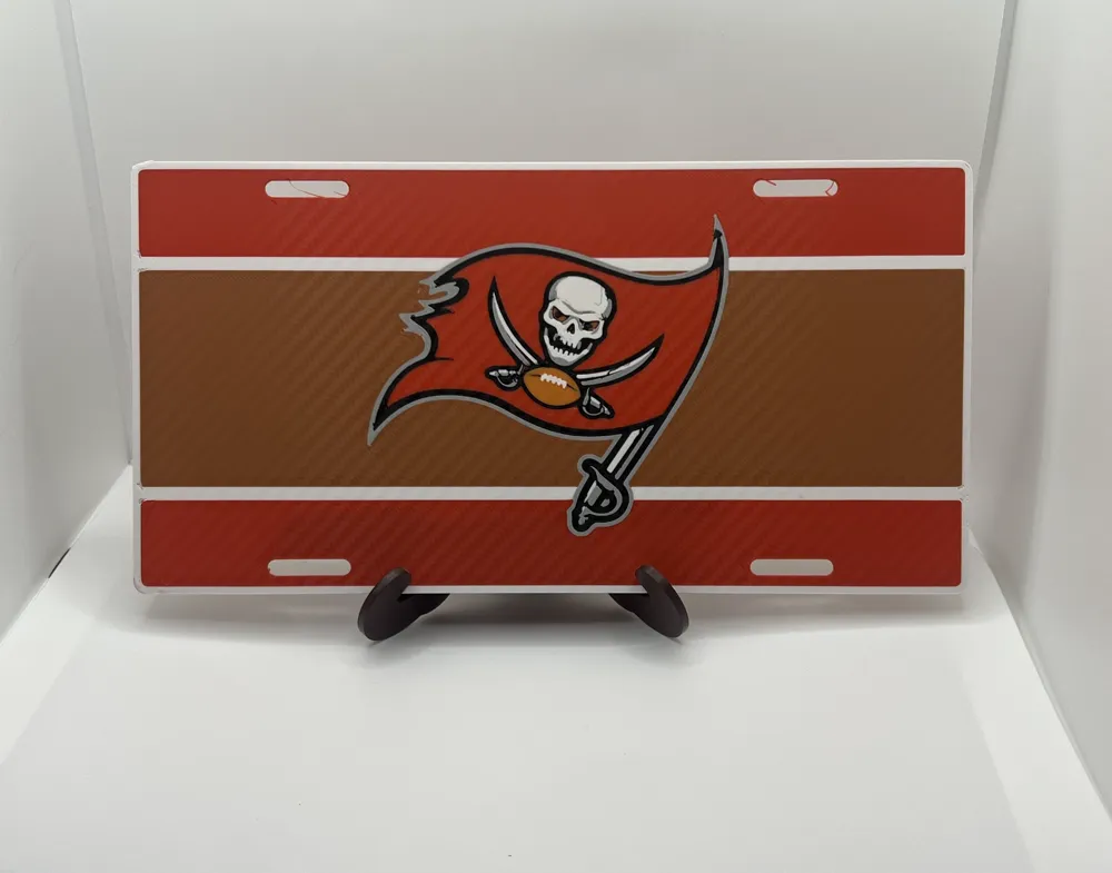 NFL Team License Plate - Tampa Bay Buccaneers by Jandaa - MakerWorld