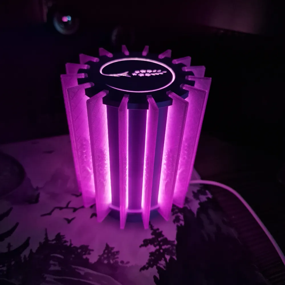 Lavender LED night lamp by adam0492 MakerWorld: Download Free 3D Models