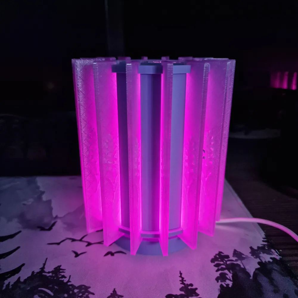 Lavender LED night lamp by adam0492 MakerWorld: Download Free 3D Models