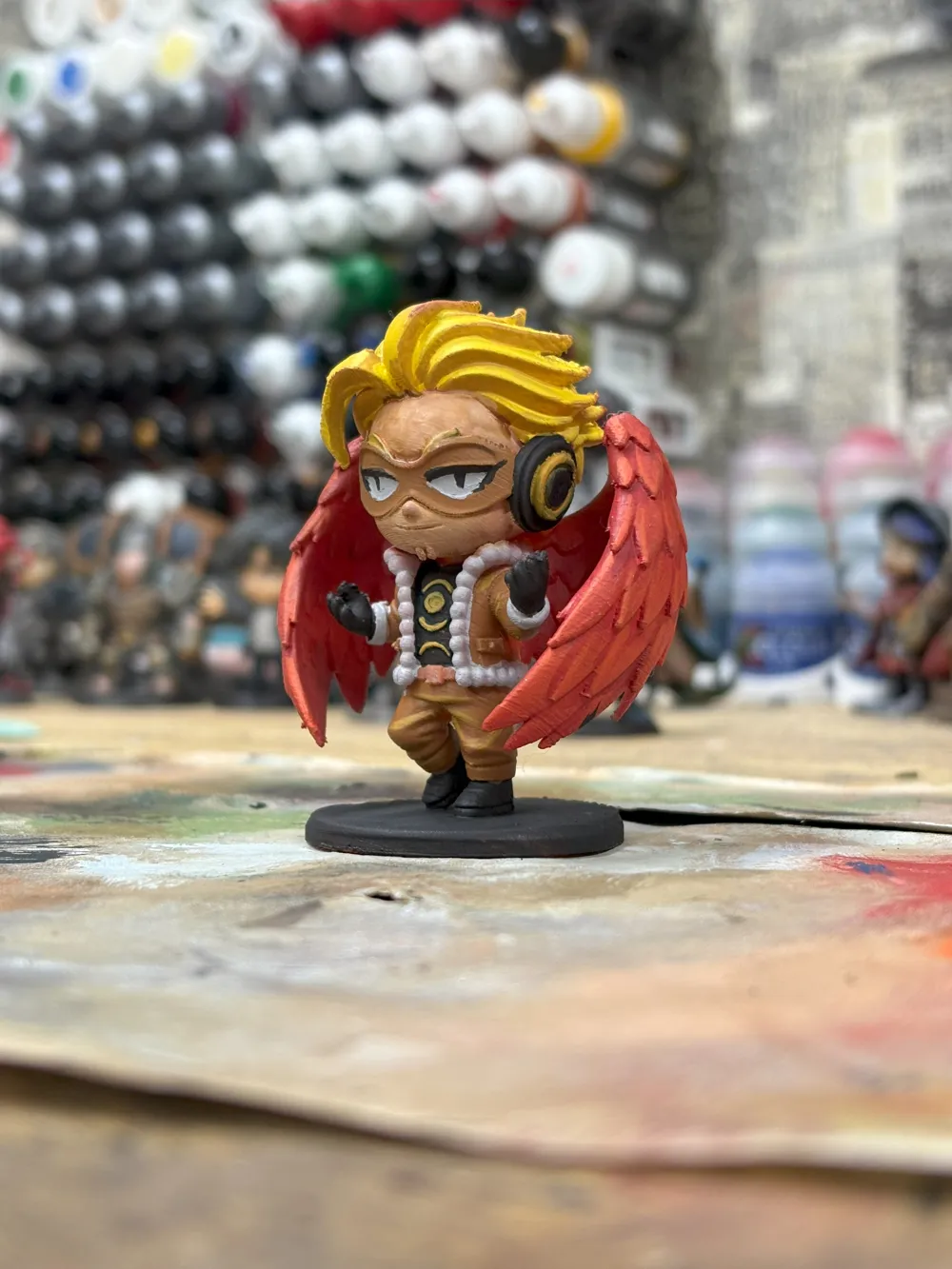 Keigo Takami Hawks Chibi My Hero Academia Figure - Free 3D Print Model ...