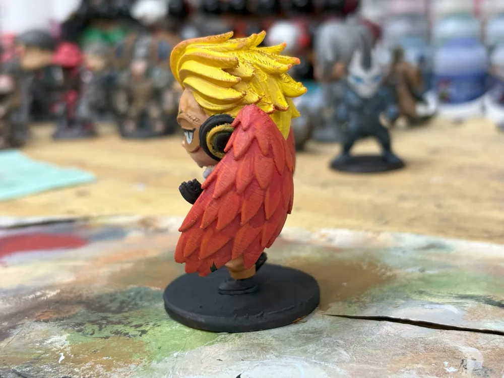 Keigo Takami Hawks Chibi My Hero Academia Figure by Redsing_ART ...