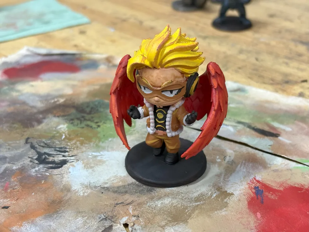 Keigo Takami Hawks Chibi My Hero Academia Figure - Free 3D Print Model ...