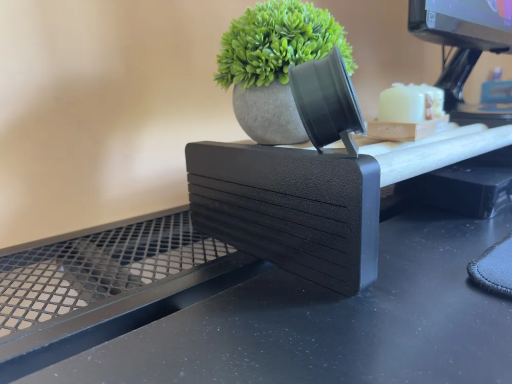 Wooden Dowels Desk Stand/Shelf - Free 3D Print Model - MakerWorld