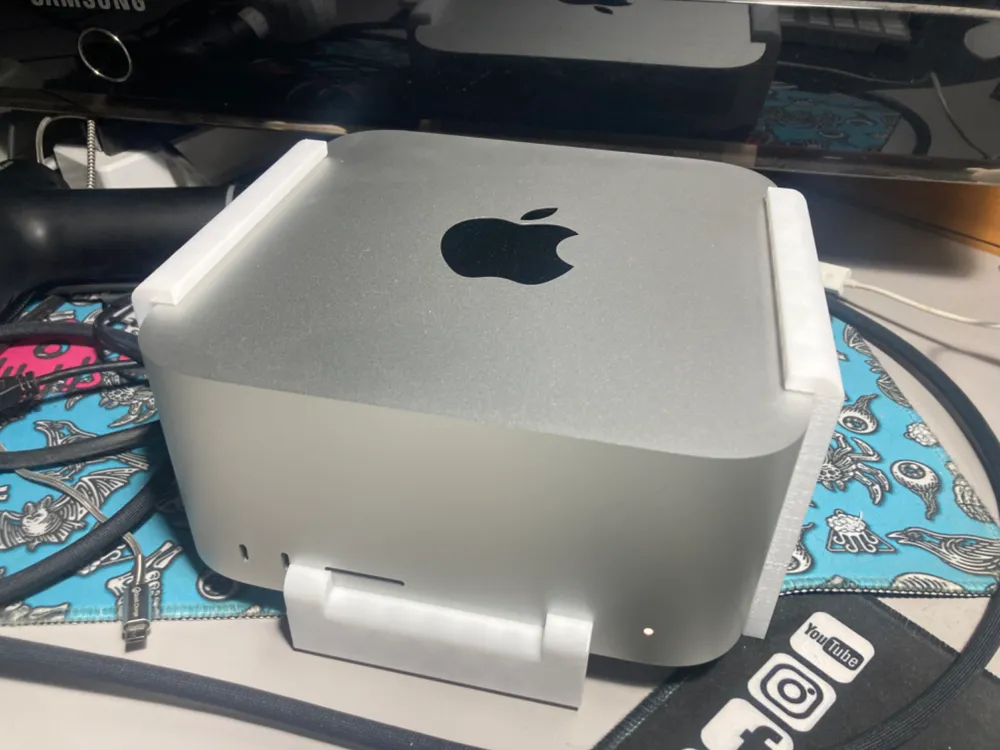 Mac Studio Wall Mount Remixed by OSUVENSE - MakerWorld