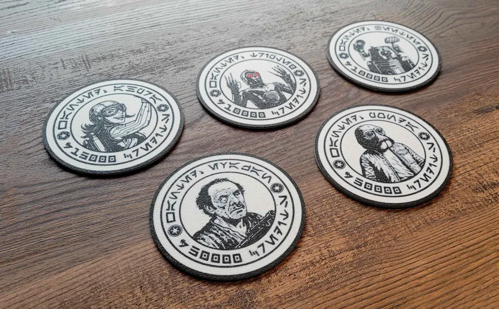 Star Wars - Wanted Coasters by The Arcane Nook MakerWorld: Download ...