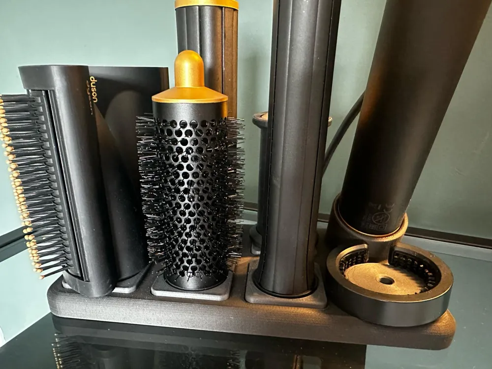 Dyson Airwrap Table Stand by MaeffjusMakerWorld: Download Free 3D Models