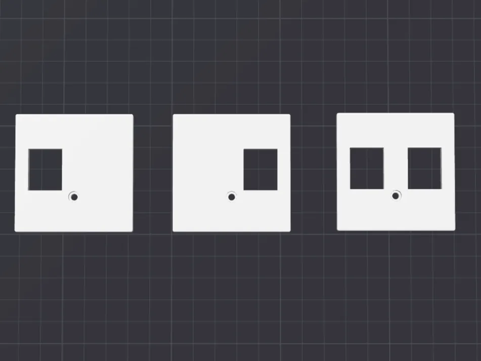Jung AS500 Dual keystone plate by Chrisros MakerWorld: Download Free 3D ...