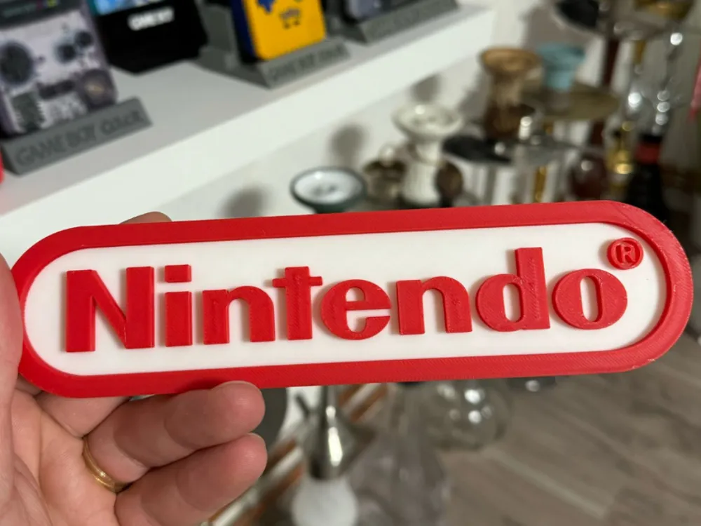 Nintendo Logo - Free 3D Print Model - MakerWorld