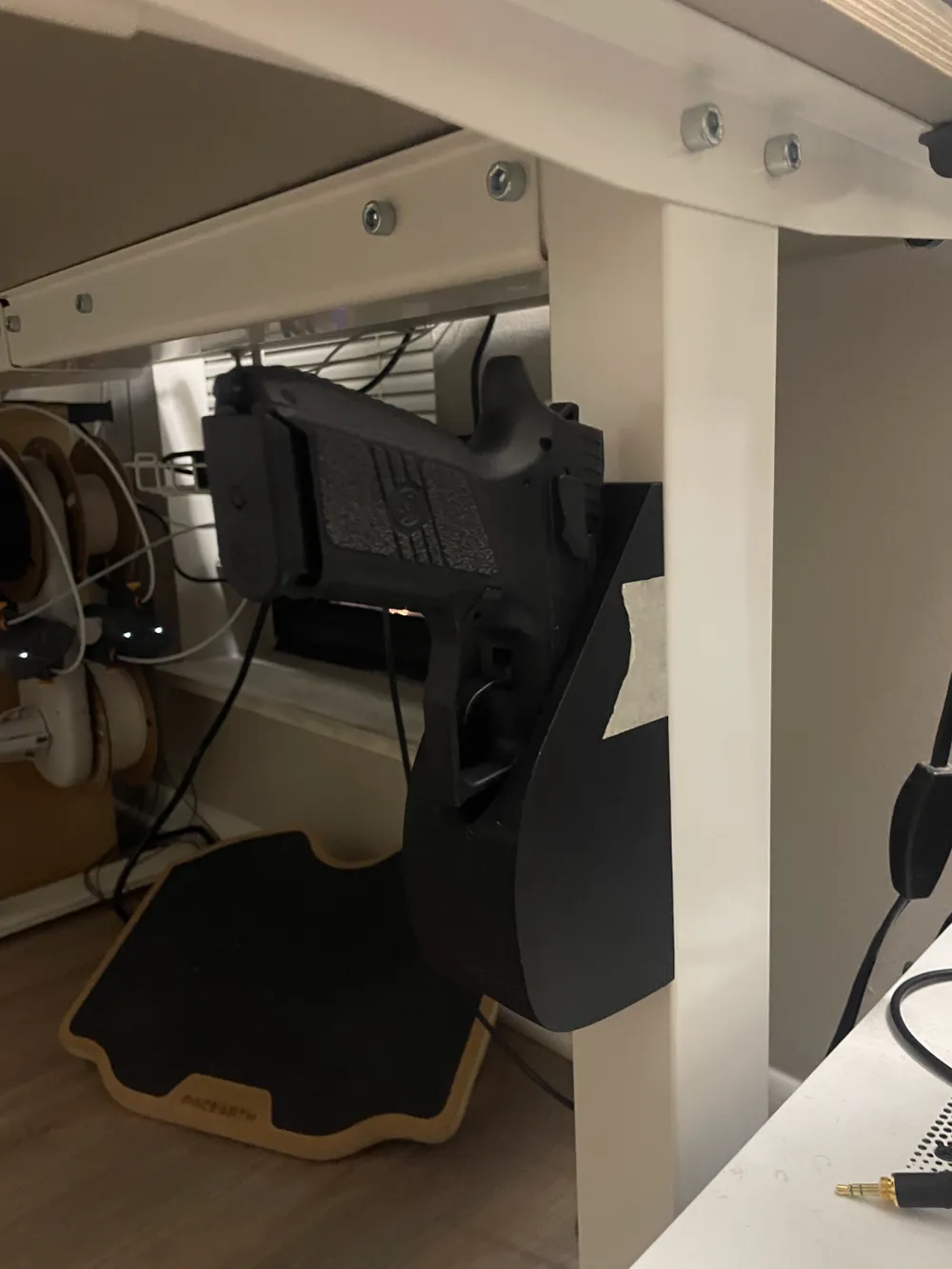 Magnetic Pistol/Handgun Vertical Holster - Free 3D Print Model - MakerWorld