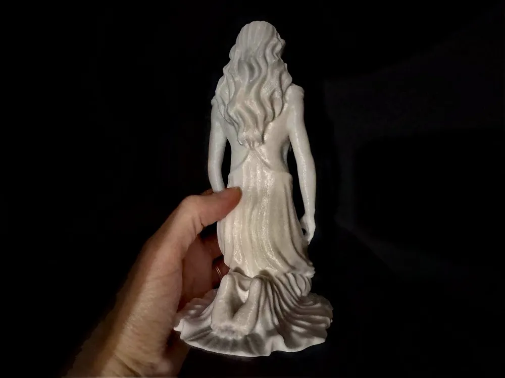 Skeleton Woman Mirror Illusion - Free 3D Print Model - MakerWorld