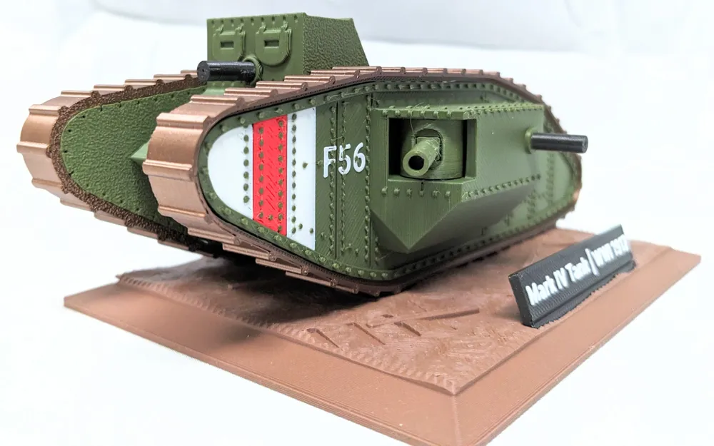 Legendärer Mark IV | Weltweit erster Panzer* | Stecksystem von Rexi ...