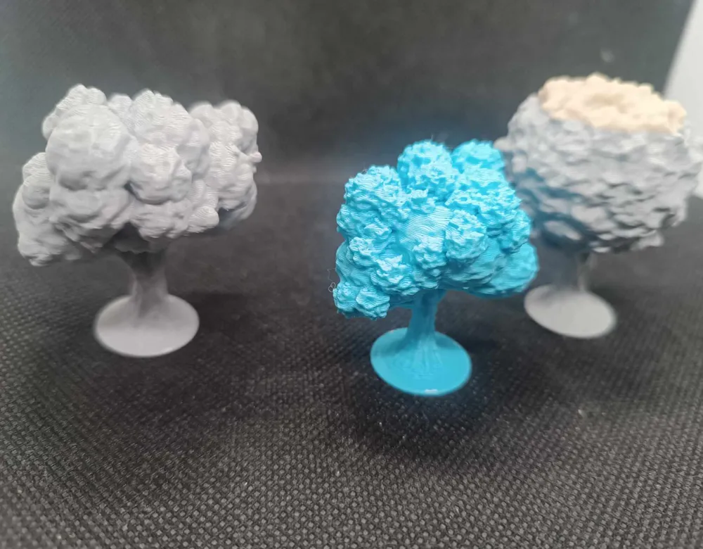 Tree set terrain dnd by drakeforge3d MakerWorld: Download Free 3D Models