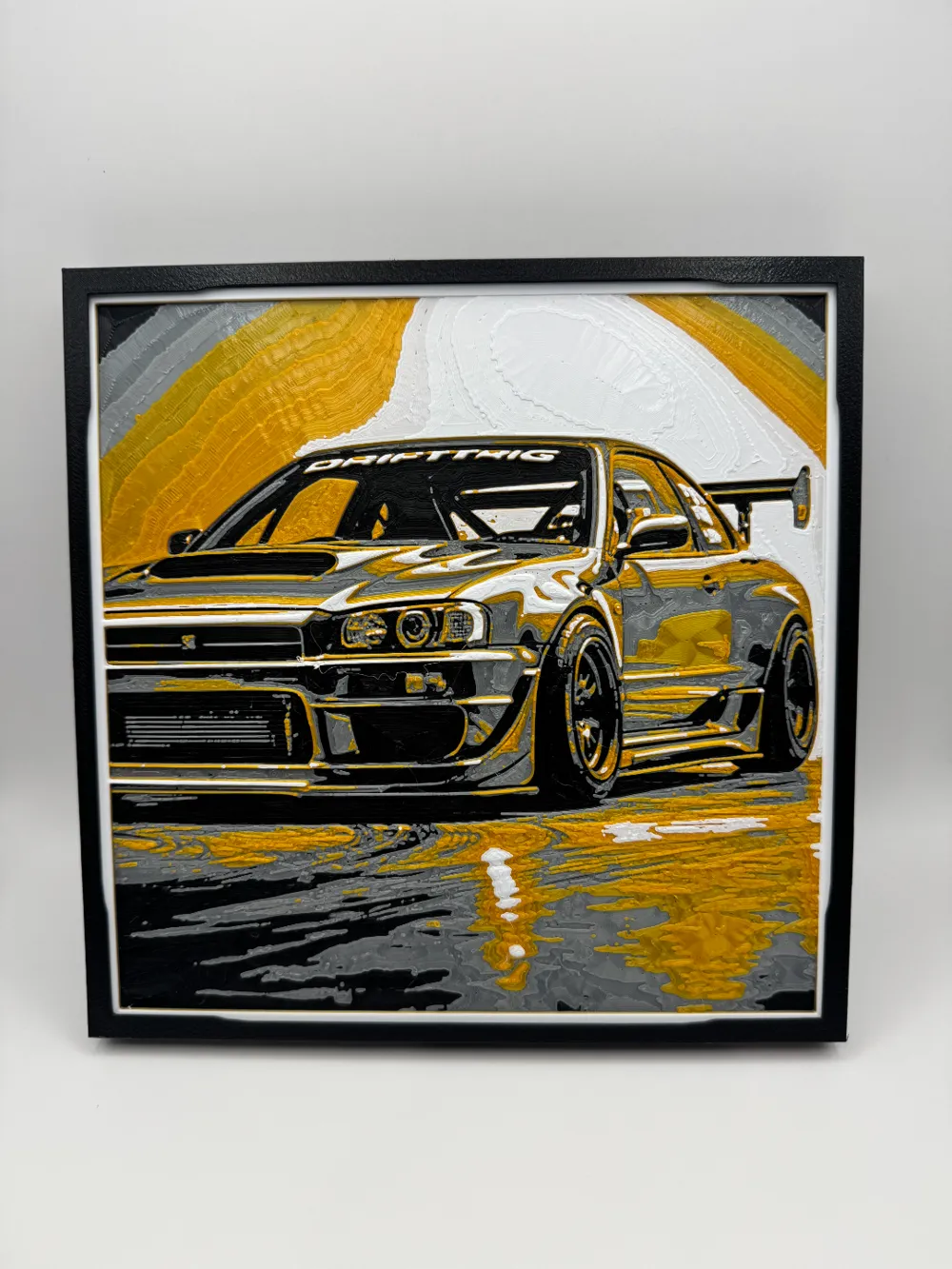 Hueforge | JDM Drift Car 100/150/200mm by TREEDELTAMakerWorld: Download ...