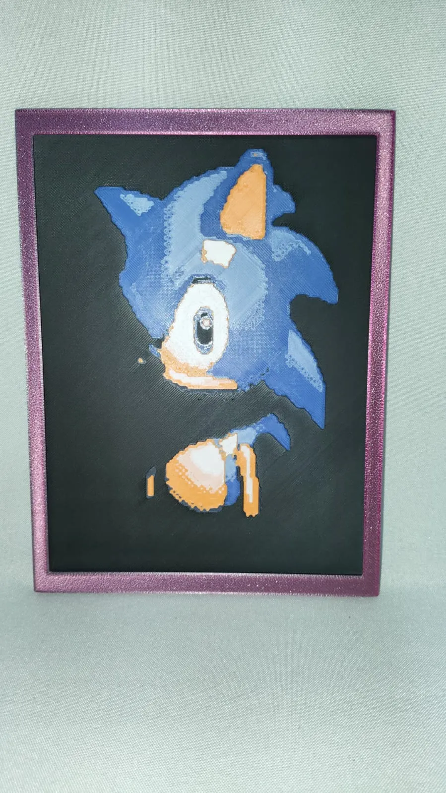 Sonic Meme Hueforge – One-Piece Wall Art (20x15cm) by Orias3D ...