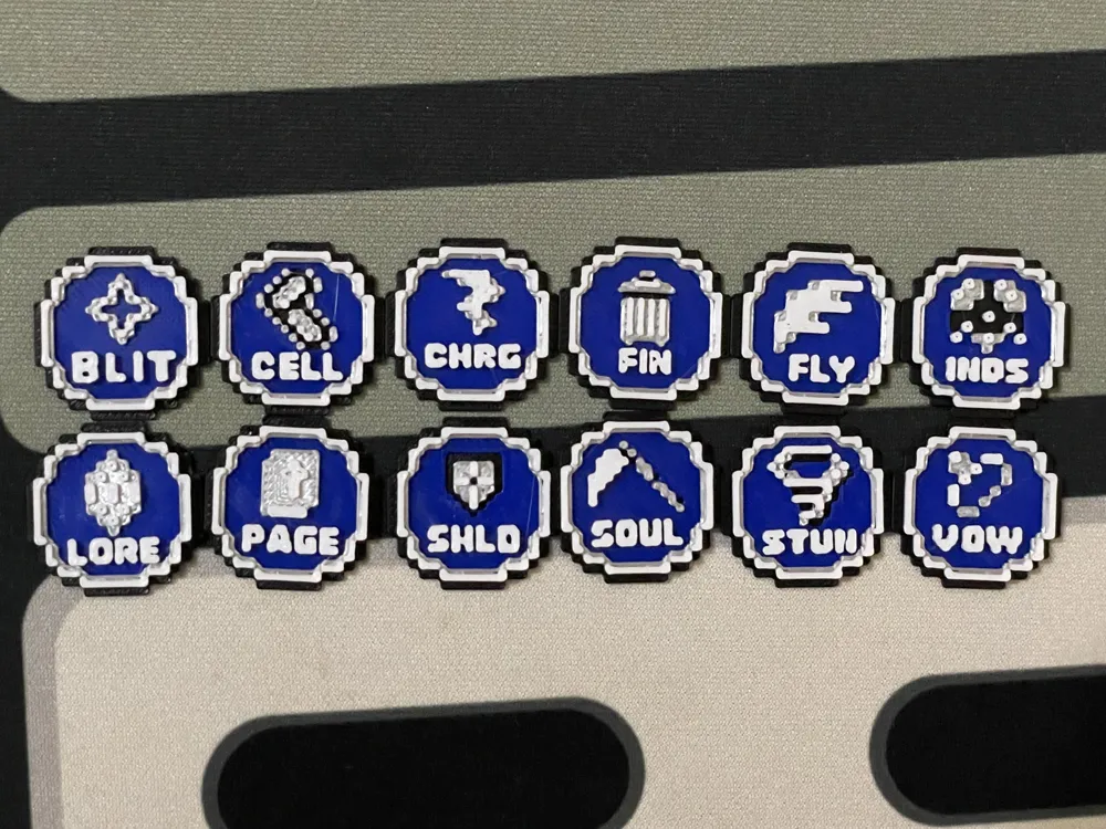 Magic the Gathering: Final Fantasy Pixel Counters by Majikthise ...