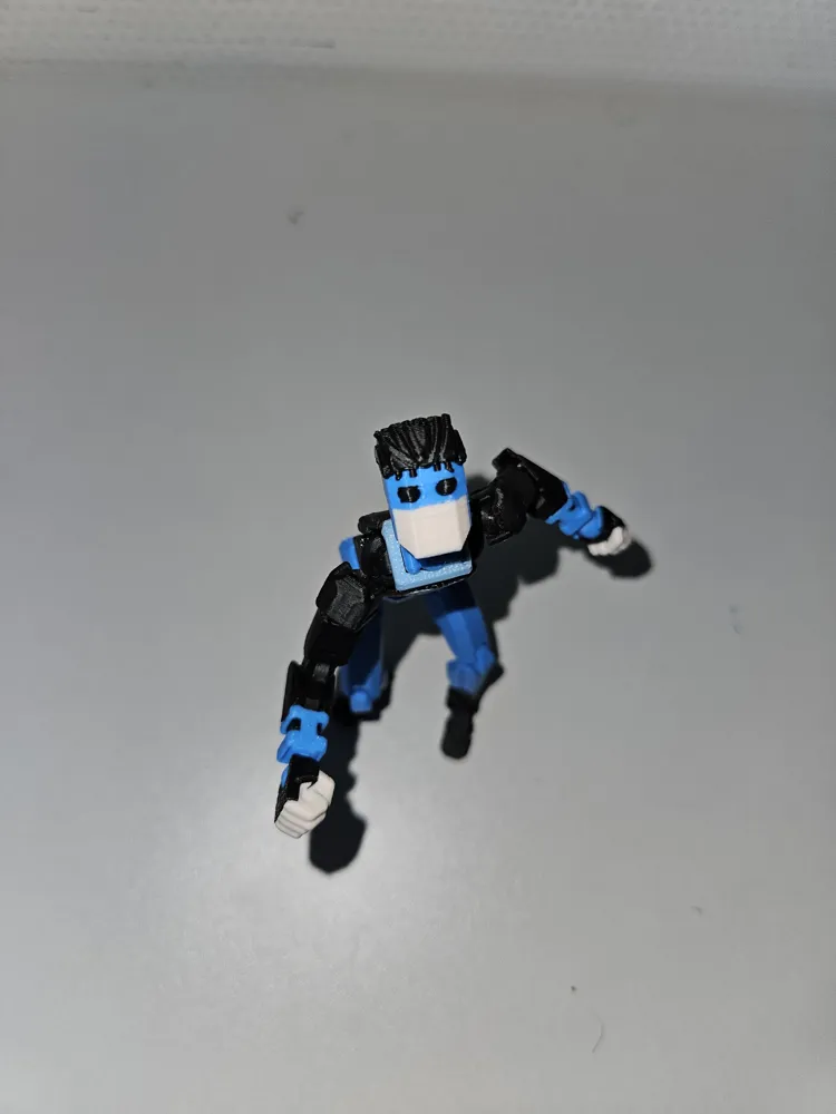 Dummy 13 Invincible blue suit - Free 3D Print Model - MakerWorld