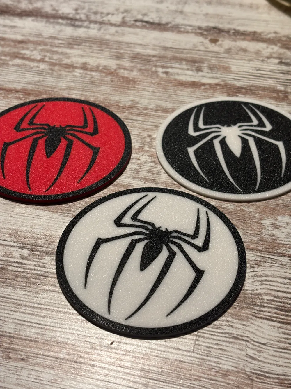 Spider-Man Symbol Coasters by Rianski Schipanski - MakerWorld