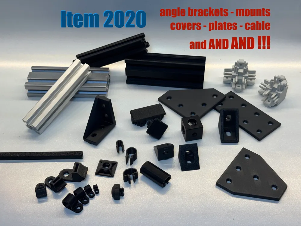 2020 Aluminum Profile - Angles - Plates - AND MORE! by iLab MakerWorld ...