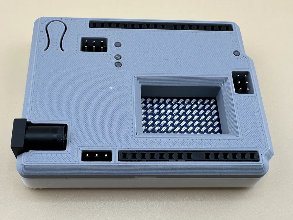 Arduino Uno R4 Case Kit - Snap-fit - Wall Mount by i-BoxIt MakerWorld ...