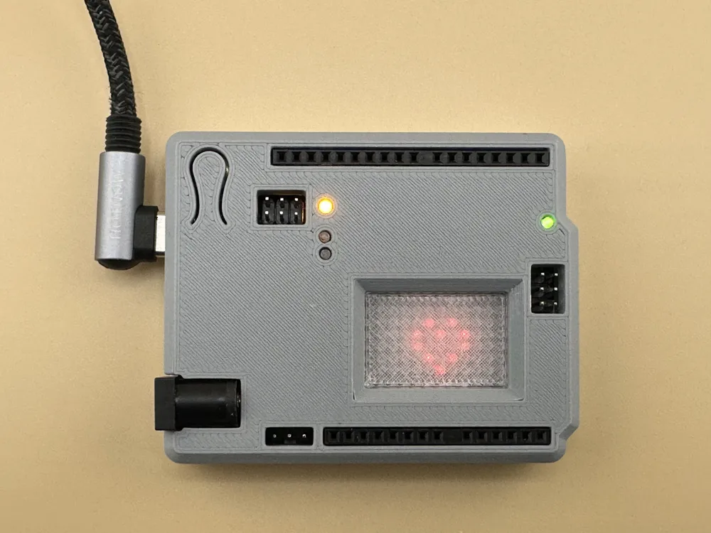 Arduino Uno R4 Case Kit - Snap-fit - Wall Mount by i-BoxIt MakerWorld ...