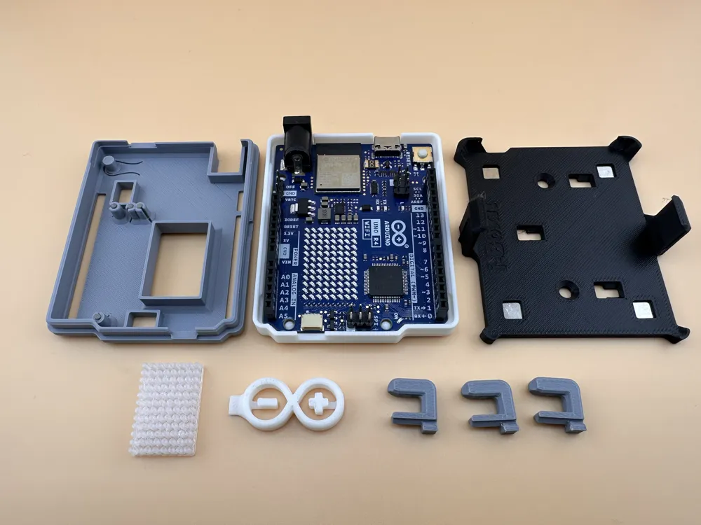 Arduino Uno R4 Case | Wall Mount | Magnetic - Free 3D Print Model ...