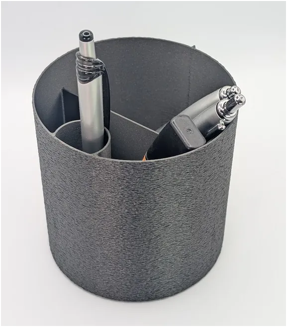 Angled Vertical & 45° Pen Holder – Desk Organizer - Free 3D Print Model ...