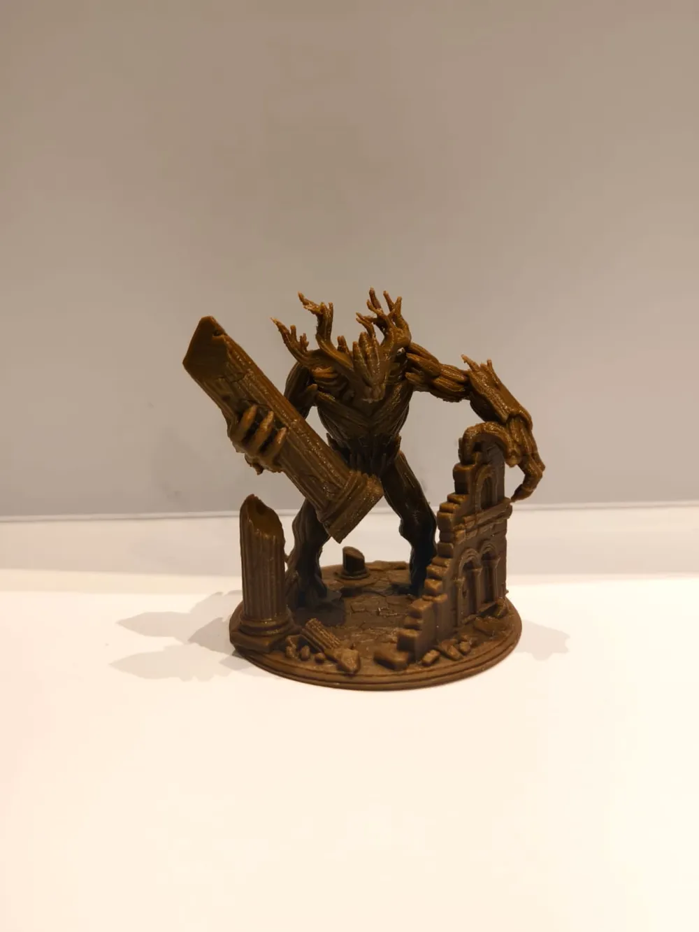 Ent destroying ruins tabletop miniature - Free 3D Print Model - MakerWorld