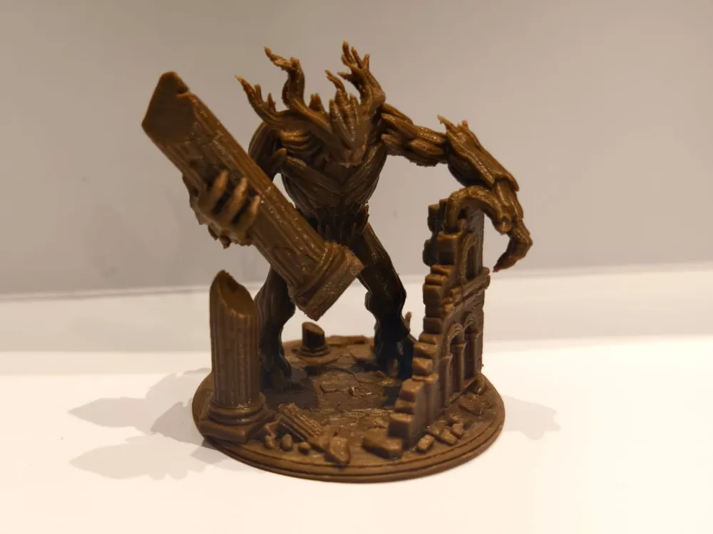 Ent destroying ruins tabletop miniature - Free 3D Print Model - MakerWorld