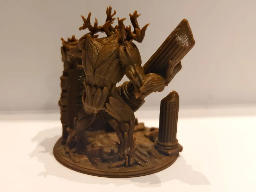 Ent destroying ruins tabletop miniature - Free 3D Print Model - MakerWorld