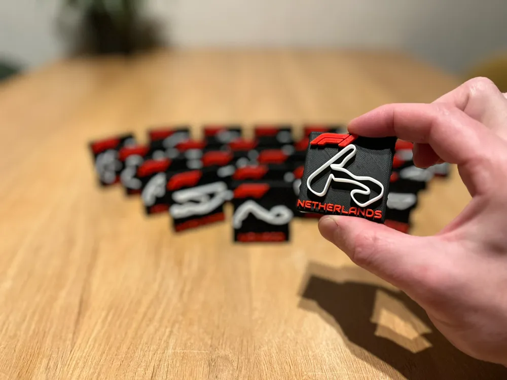 F1 Formula One 2026 Mini Circuits / Tracks - Free 3D Print Model ...