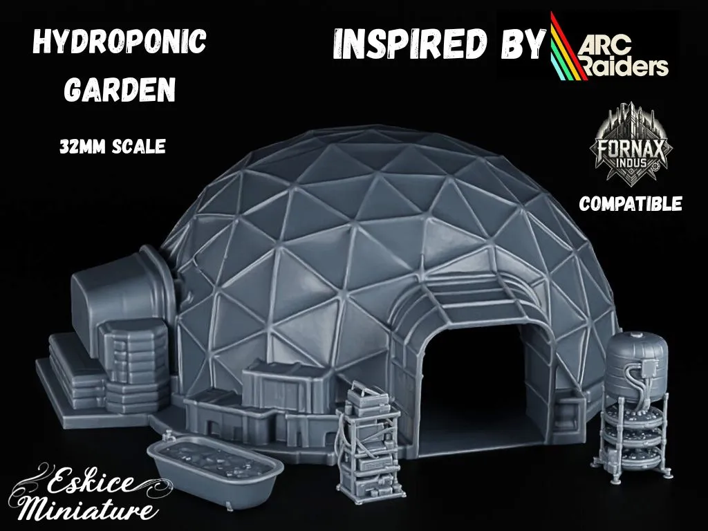 Hydroponic garden - Inspired by ARC RAIDER - Free 3D Print Model ...