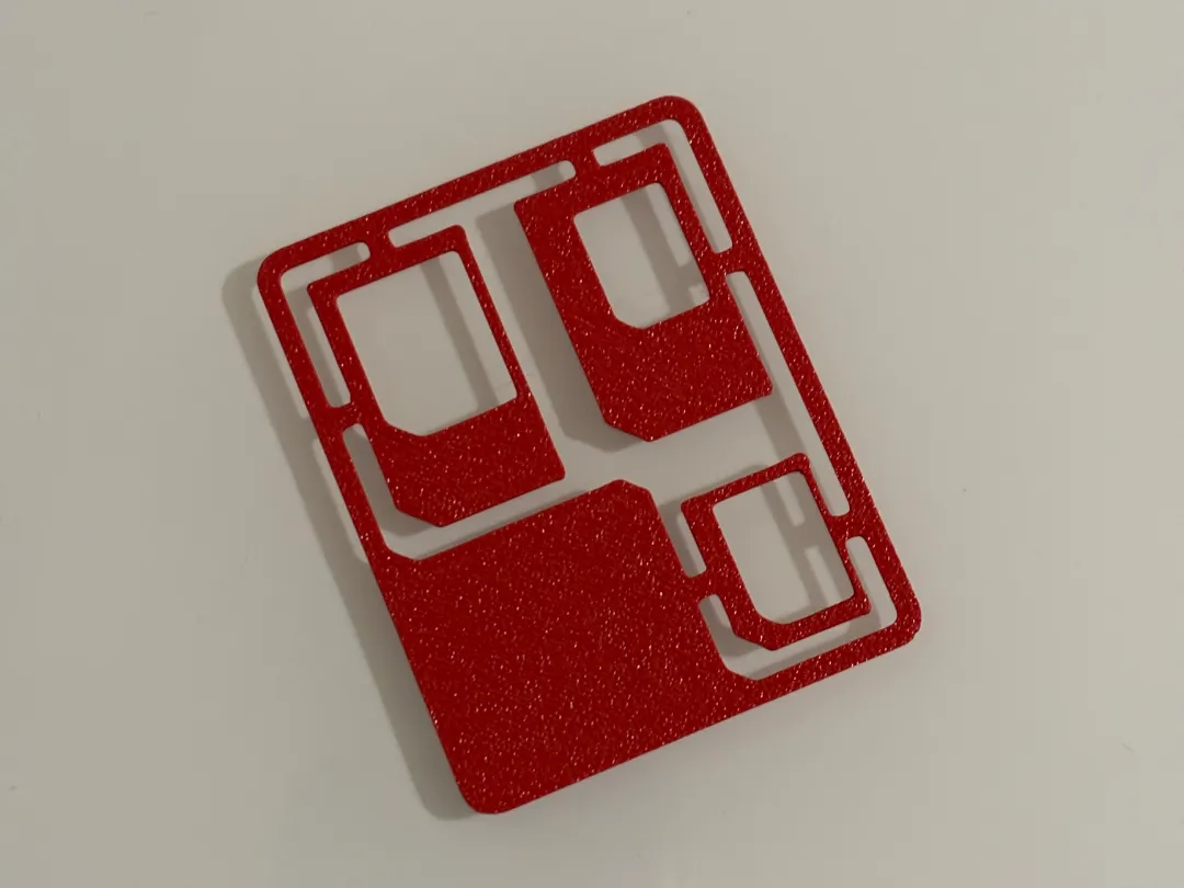 Adaptador Sim nano sim micro sim - Modelo de impresión 3D gratuito ...