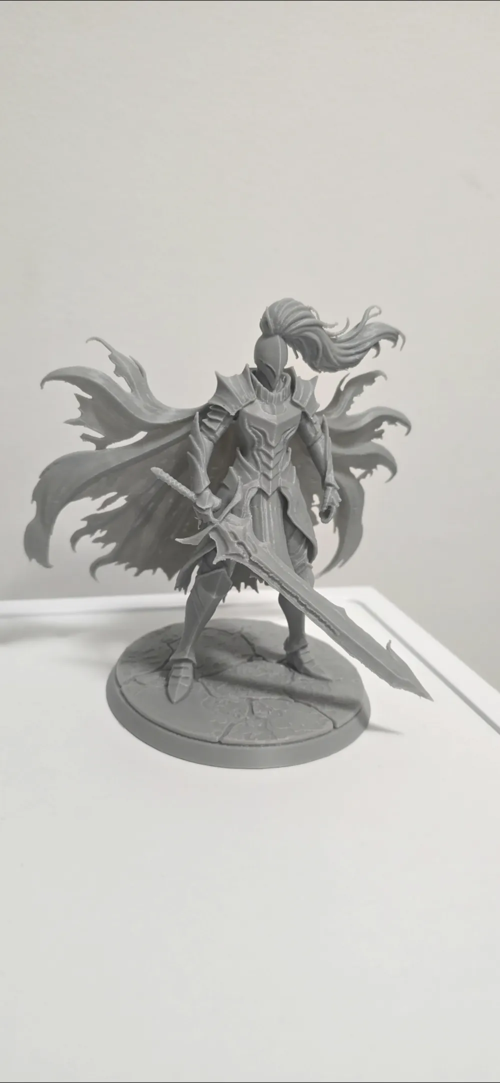 Shadow Knight Igris - 15cm Dark Fantasy Figure - Free 3D Print Model ...