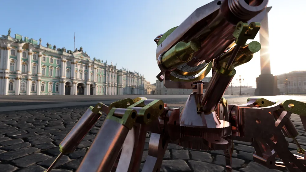Steam Punk Robot Lamp by DracekDO - MakerWorld