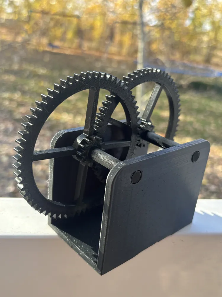 Gear ratio 1:5.3 Gearbox by TheLayerSlayer - MakerWorld