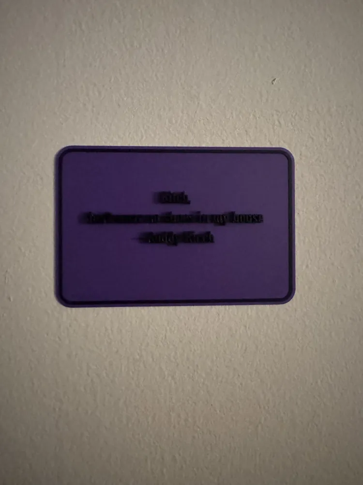 The Box sign - Roddy Ricch - Free 3D Print Model - MakerWorld