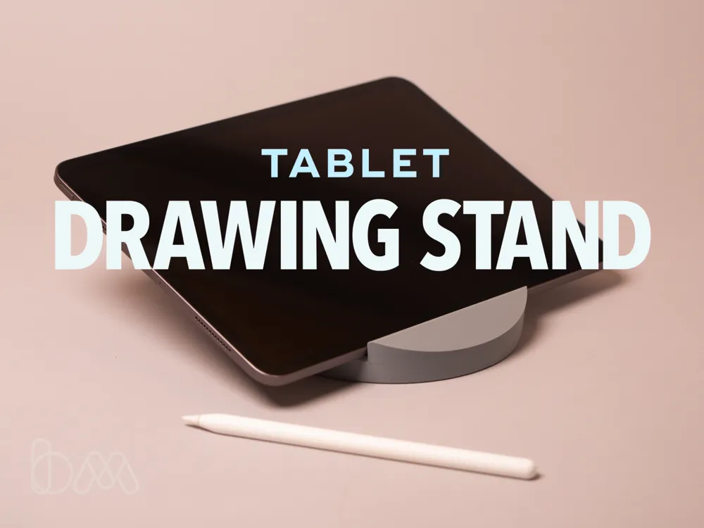 iPad Tablet Drawing Stand - Free 3D Print Model - MakerWorld