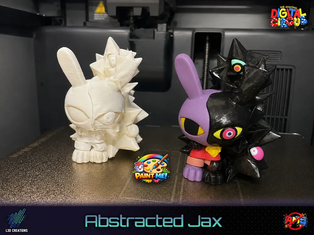 Abstracted Jax | TADC - Free 3D Print Model - MakerWorld