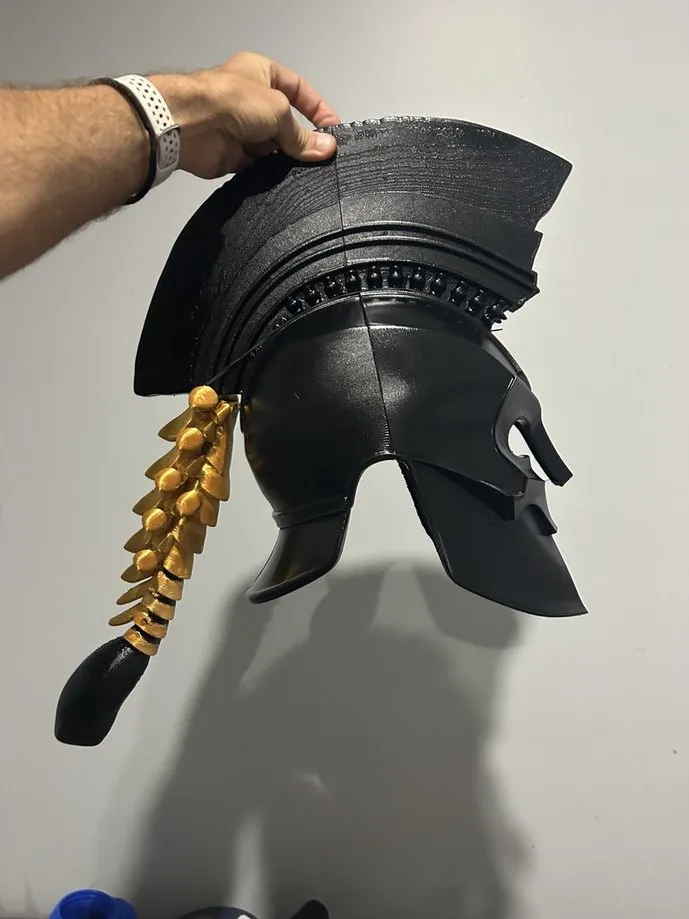 Casque d'Agamemnon, Troyen, Le Cosplay de l'Odyssée - Modèle d ...