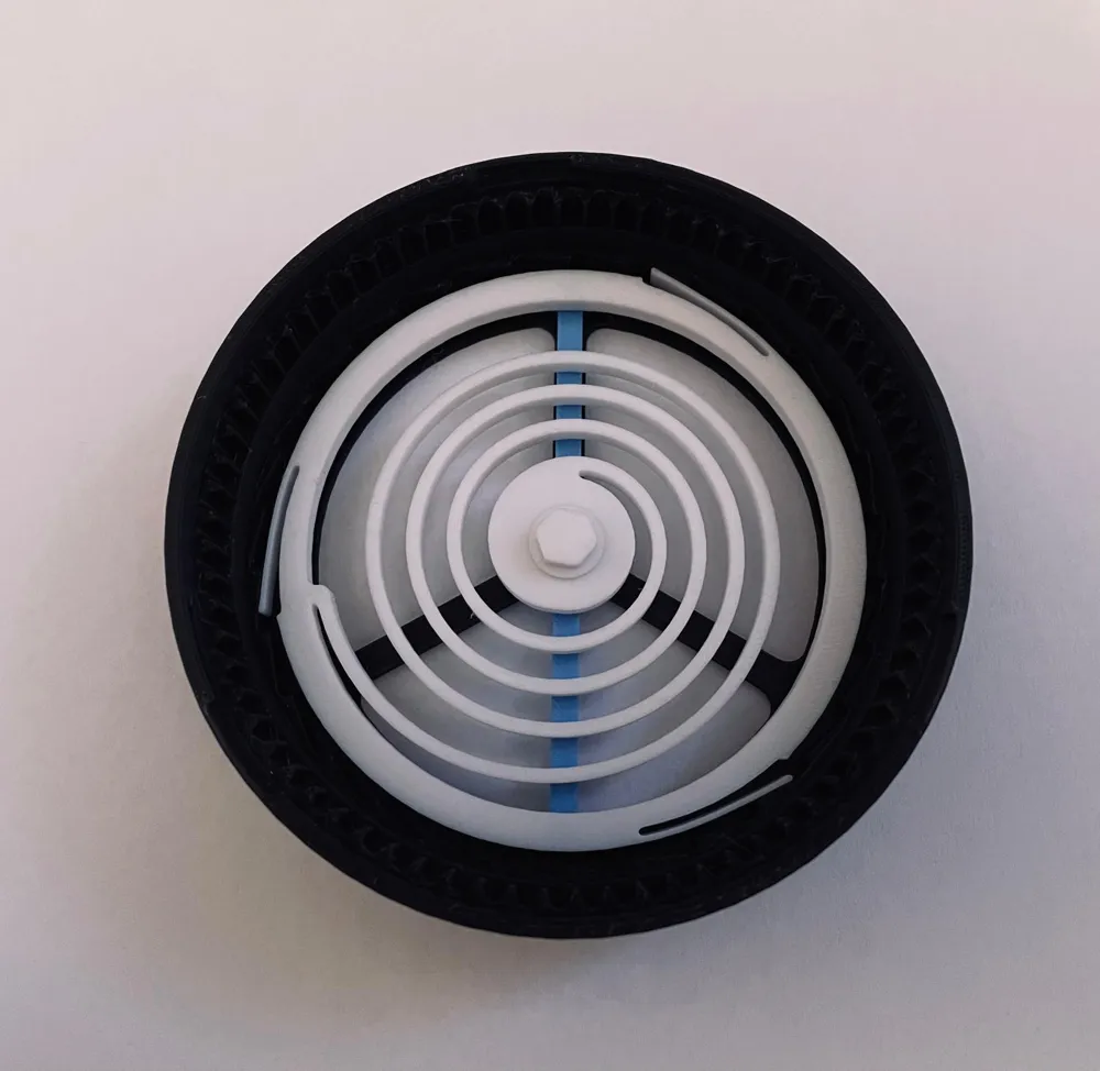 Clock Escapement Mechanism Desk Toy - Free 3D Print Model - MakerWorld