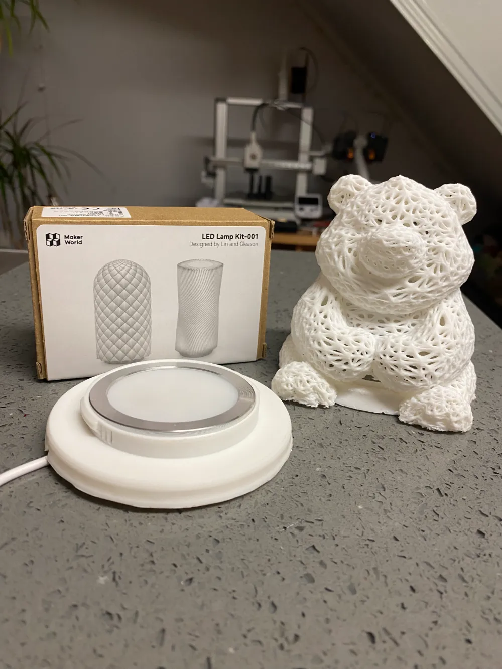 bear LED lamp kit-001 by ko33a - MakerWorld