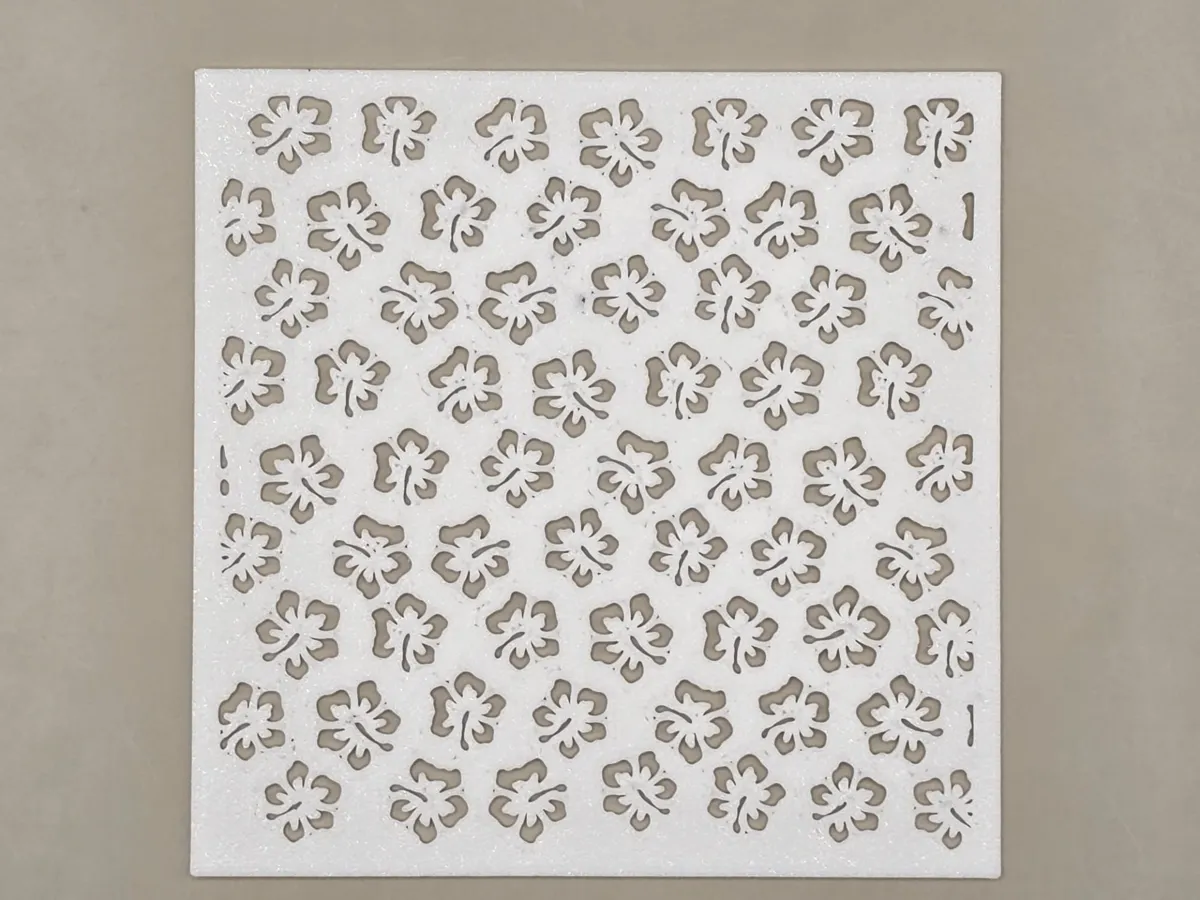 Hawaii Flower Stencil Craft Template - Free 3D Print Model - MakerWorld