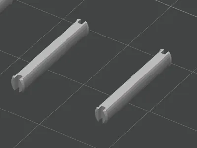Snap fit rods - Free 3D Print Model - MakerWorld