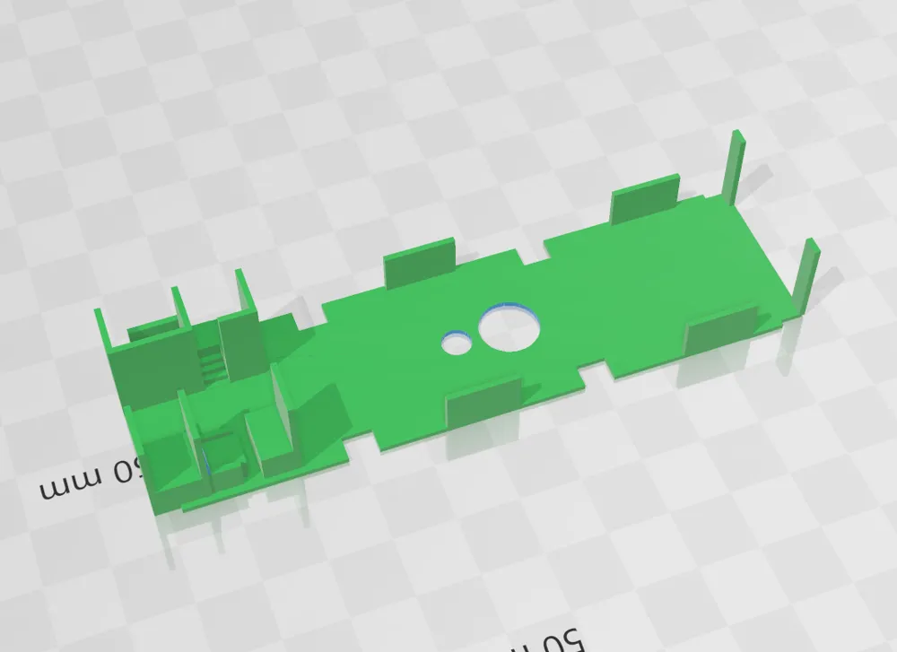 Märklin 4003/4041 Luggage Car Interior - Free 3D Print Model - MakerWorld