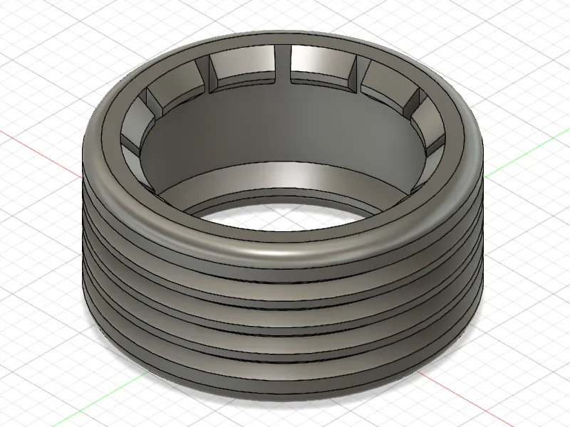 Carrera wheel with grooves by mxxmxn - MakerWorld